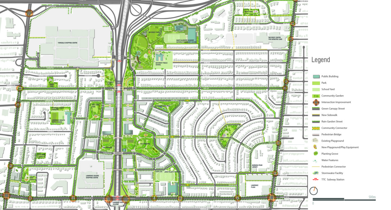 Lawrence-Allen Public Realm Master Plan - Parks + Streetscapes ...